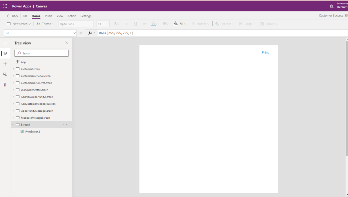 Power Apps Tip: How to Print a Form in Power Apps