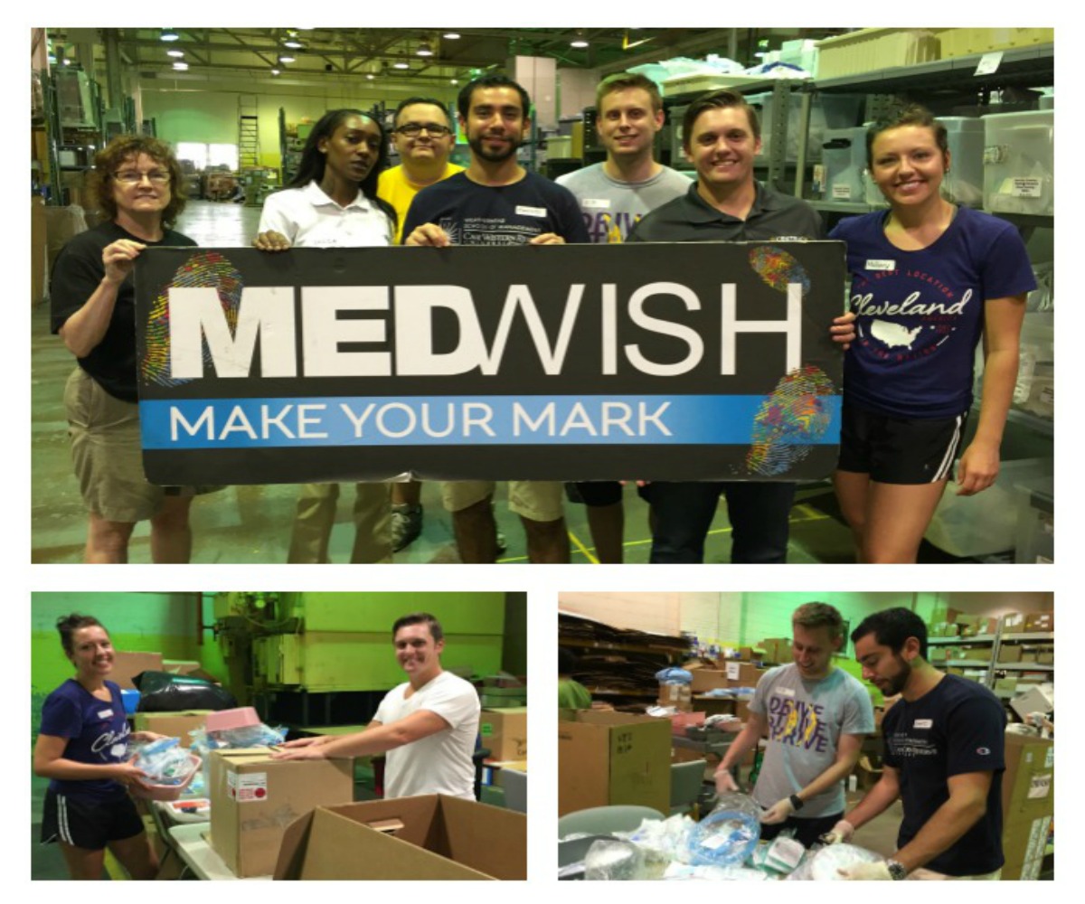 Centric Cleveland Helps MedWish Sort Medical Supplies to Aid Developing ...