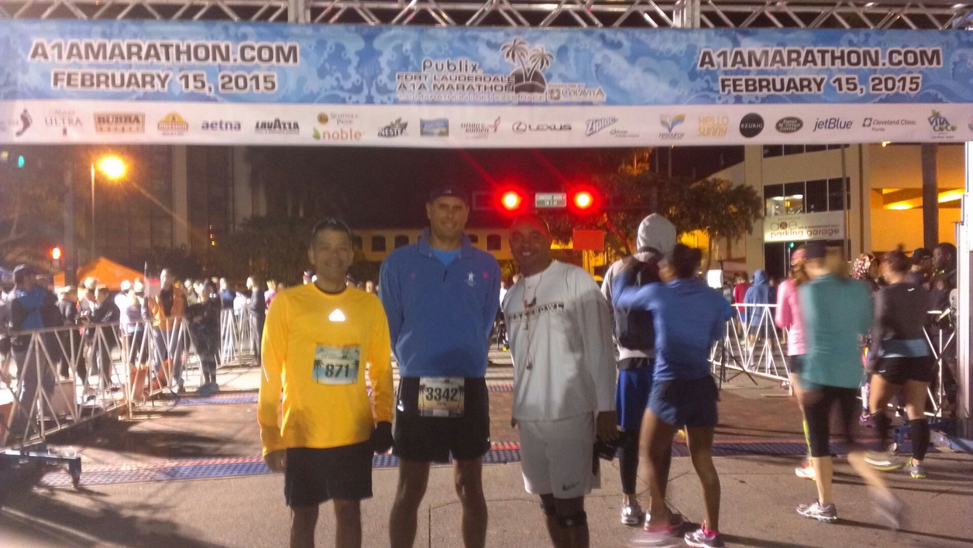 Three from Centric Miami Run in the Publix A1A Marathon and Half Marathon