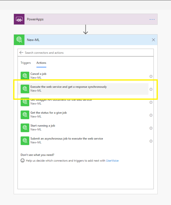 Interact with Machine Learning Using PowerApps and Flow – Part 2