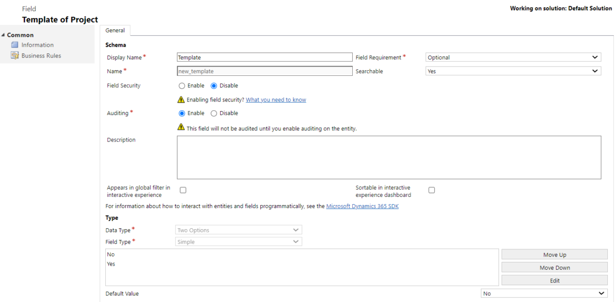 How To Create a Project Template Function in Dynamics 365 Project ...