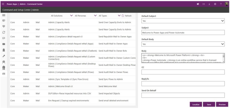 Power Platform Center of Excellence Starter Kit