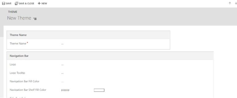 How to Use Theming to Enhance User Interfaces in D365 Customer Engagement
