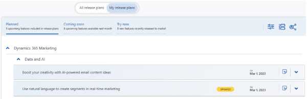 The Dynamics 365 and Microsoft Power Platform Release Planner: 4 Benefits