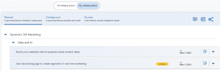 The Dynamics 365 and Microsoft Power Platform Release Planner: 4 Benefits